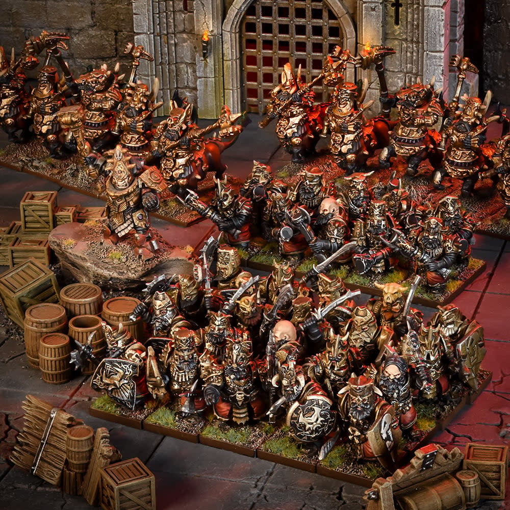 Abyssal Dwarf Army - Kings of War - La boutique Tabletop