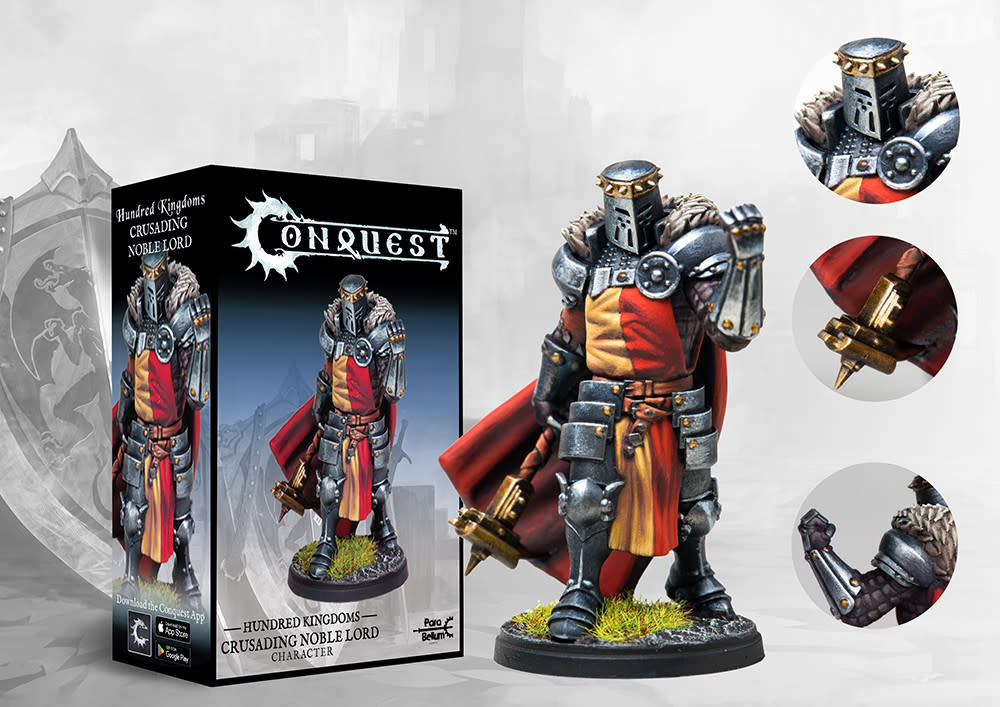 Crusading Noble Lord - Hundred Kingdoms - Conquest - La boutique Tabletop