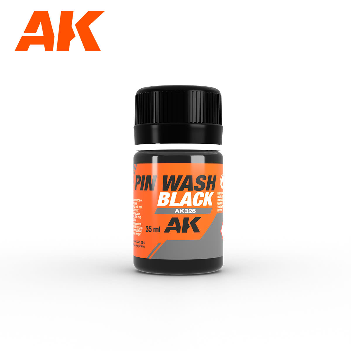 Black Pin Wash - AK Interactive - La boutique Tabletop