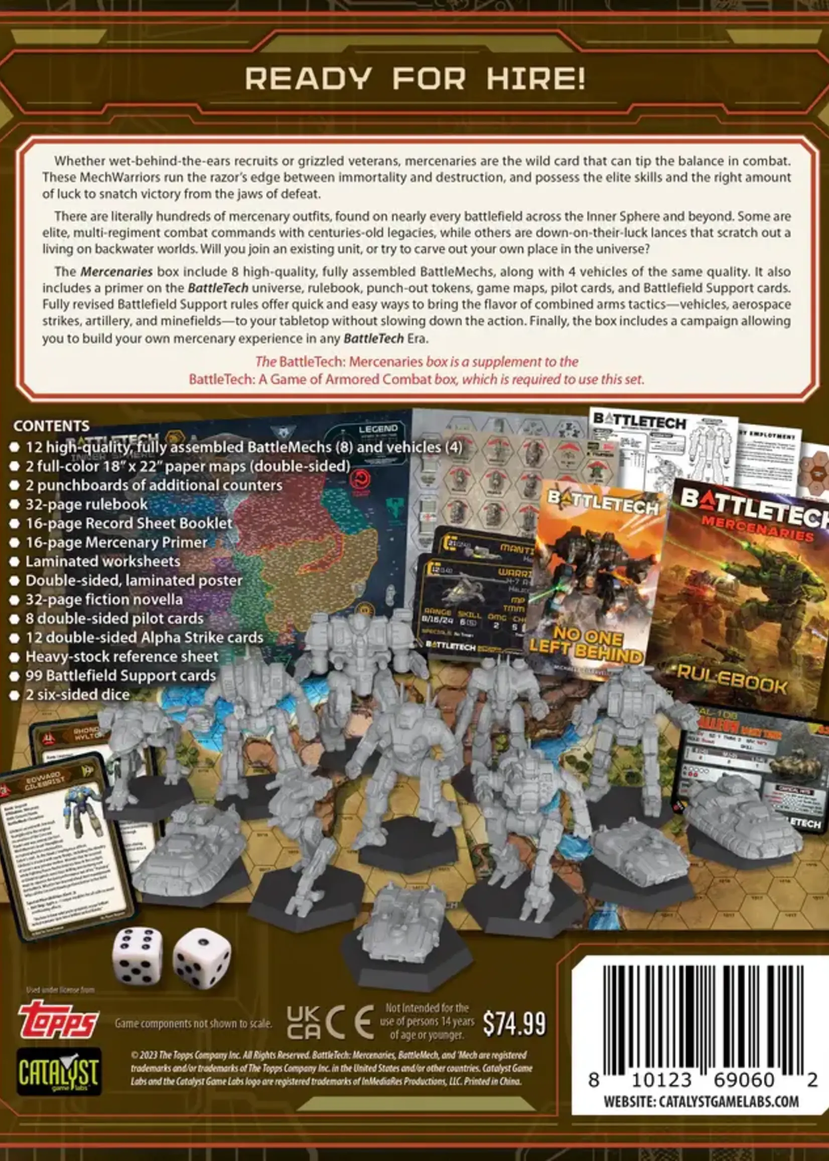 Battletech Mercenaries (ENG) - La boutique Tabletop
