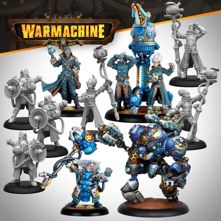 Storm Forge Command Cadre Set - Cygnar - Warmachine - La boutique Tabletop