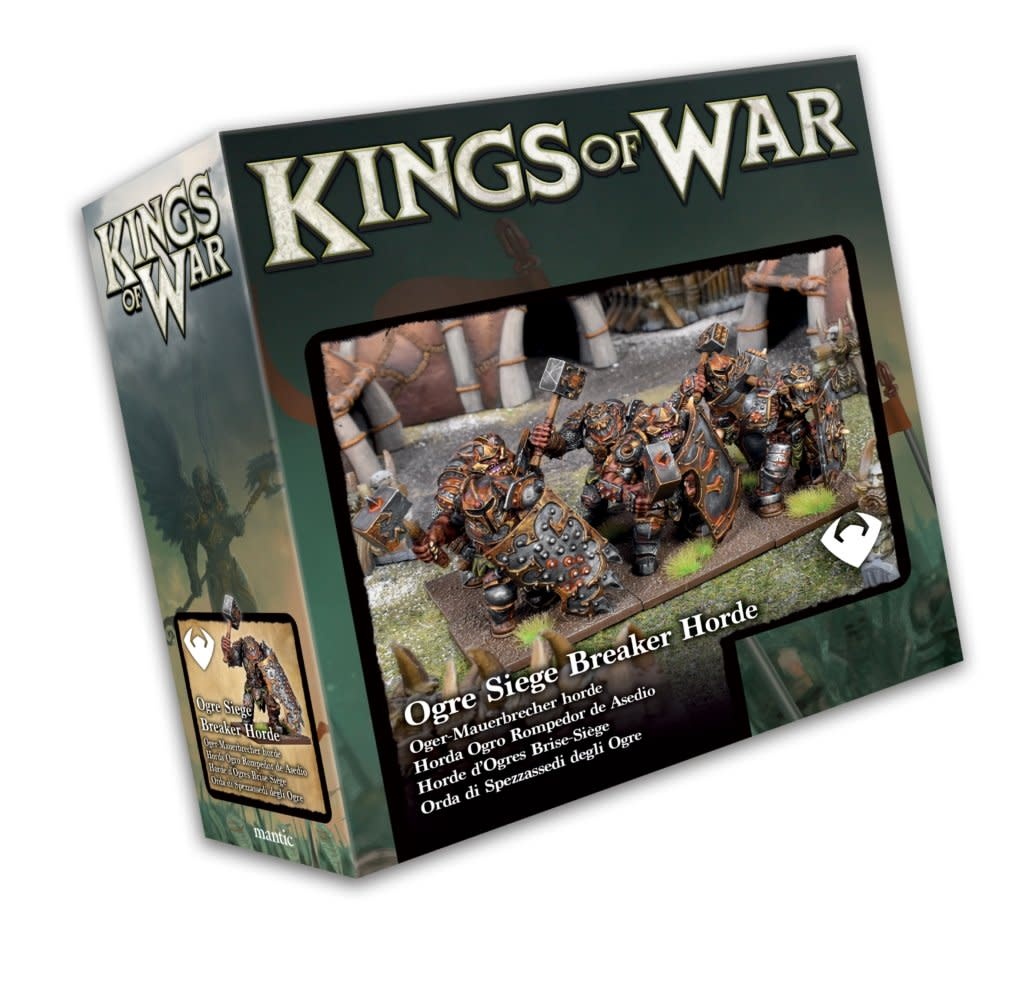 Ogre Siege Breaker Horde - Ogres - Kings of War - La boutique Tabletop