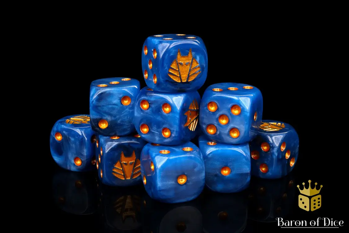 Ensemble 25d6 Kings of War: Empire of Dust - Official Dice Set - Baron ...