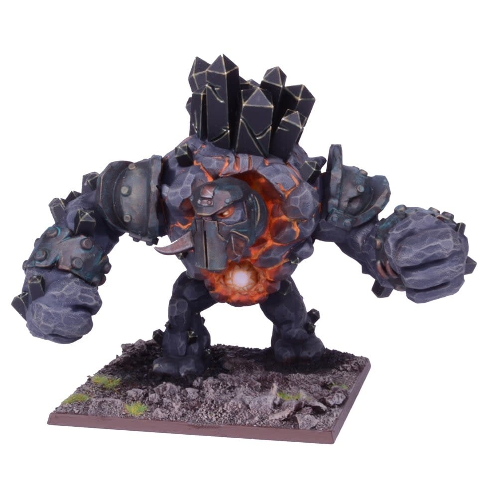 Greater Obsidian Golem - Abyssal Dwarfs - Kings of War - La boutique ...