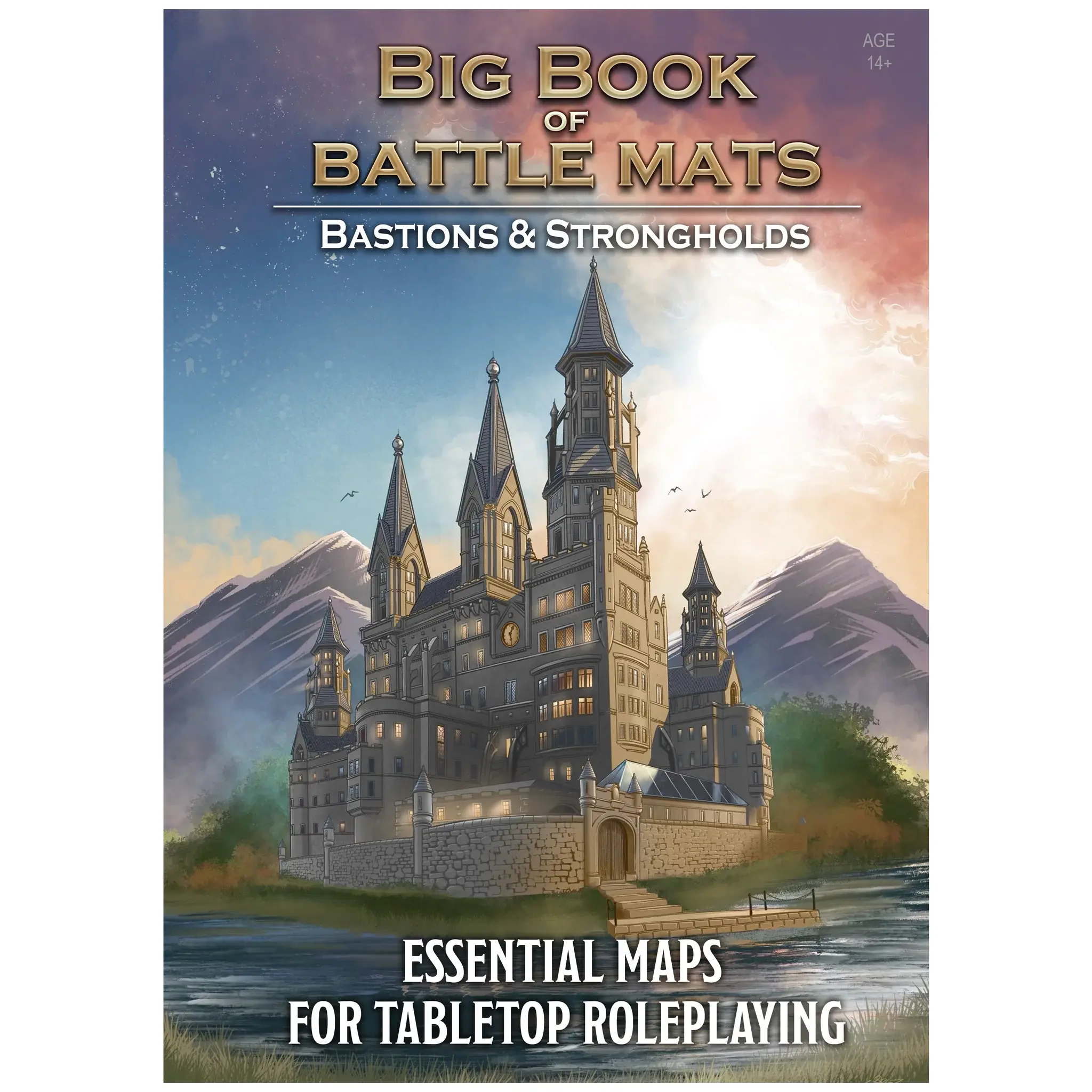 Bastions & Strongholds - Big Boook of Battle Maps - La boutique Tabletop