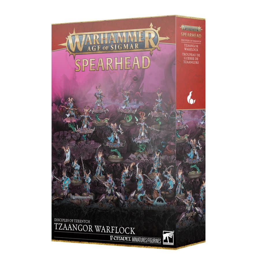 Spearhead: Tzangor Warflock - Disciples of Tzeentch - Warhammer Age of ...
