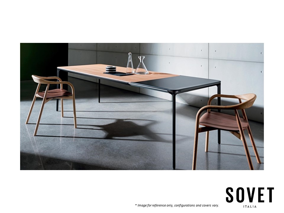 SLIM EXTENSIBLE DINING TABLE. - Westhill Interiors