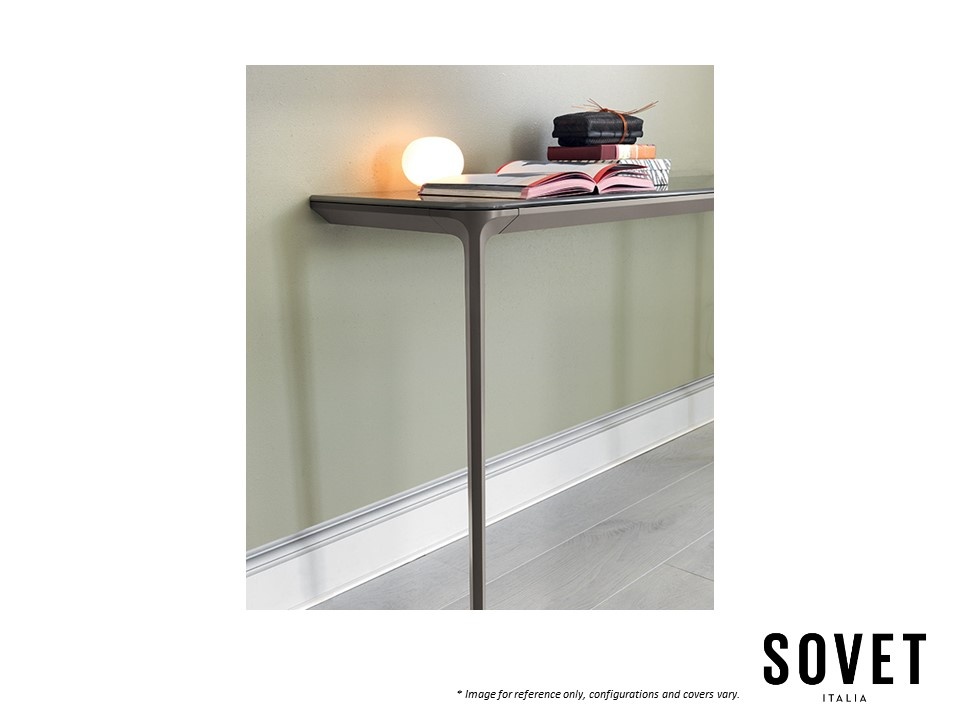 SLIM CONSOLE TWO LEGS. - Westhill Interiors