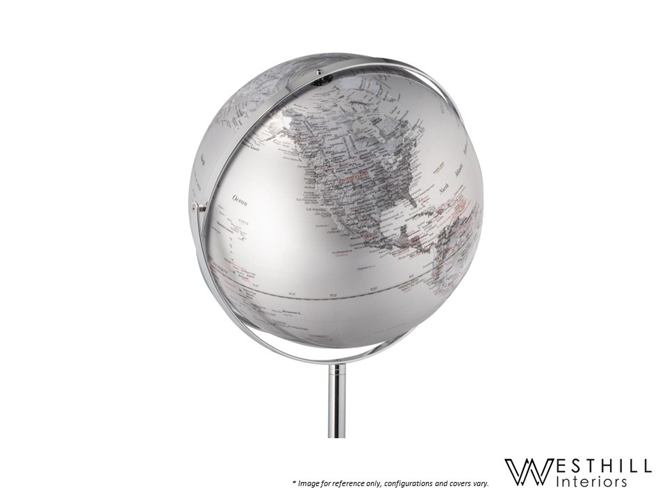 LATITUDE FLOOR GLOBE. - Westhill Interiors