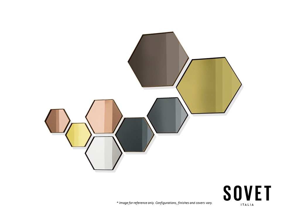 VISUAL HEXAGONAL MIRROR. - Westhill Interiors