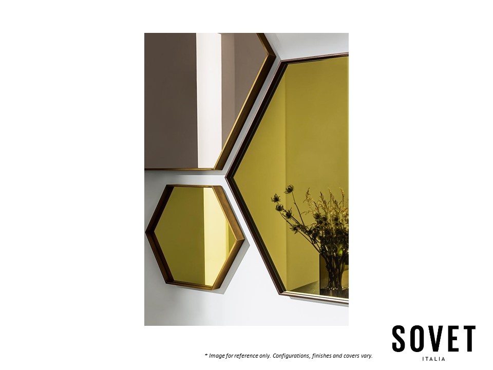 VISUAL HEXAGONAL MIRROR. - Westhill Interiors
