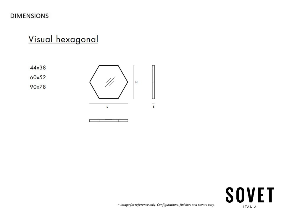 VISUAL HEXAGONAL MIRROR. - Westhill Interiors