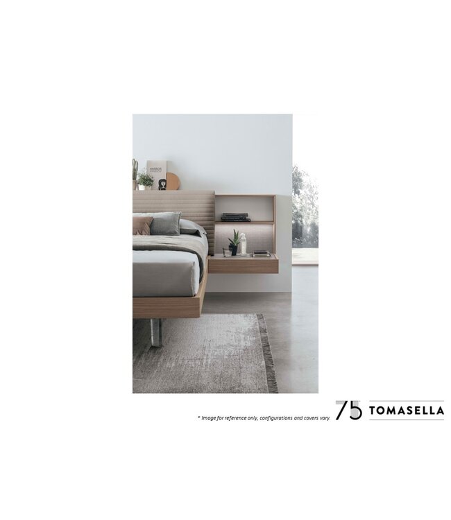 YUKI QUEEN BED FRAME. - Westhill Interiors