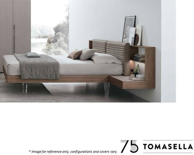 YUKI QUEEN BED FRAME. - Westhill Interiors