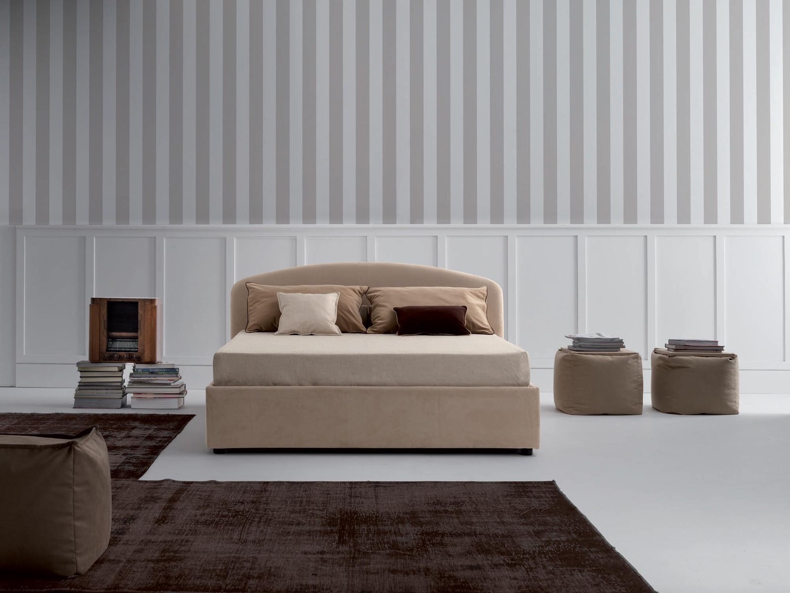 SOFT DOUBLE BED - Westhill Interiors