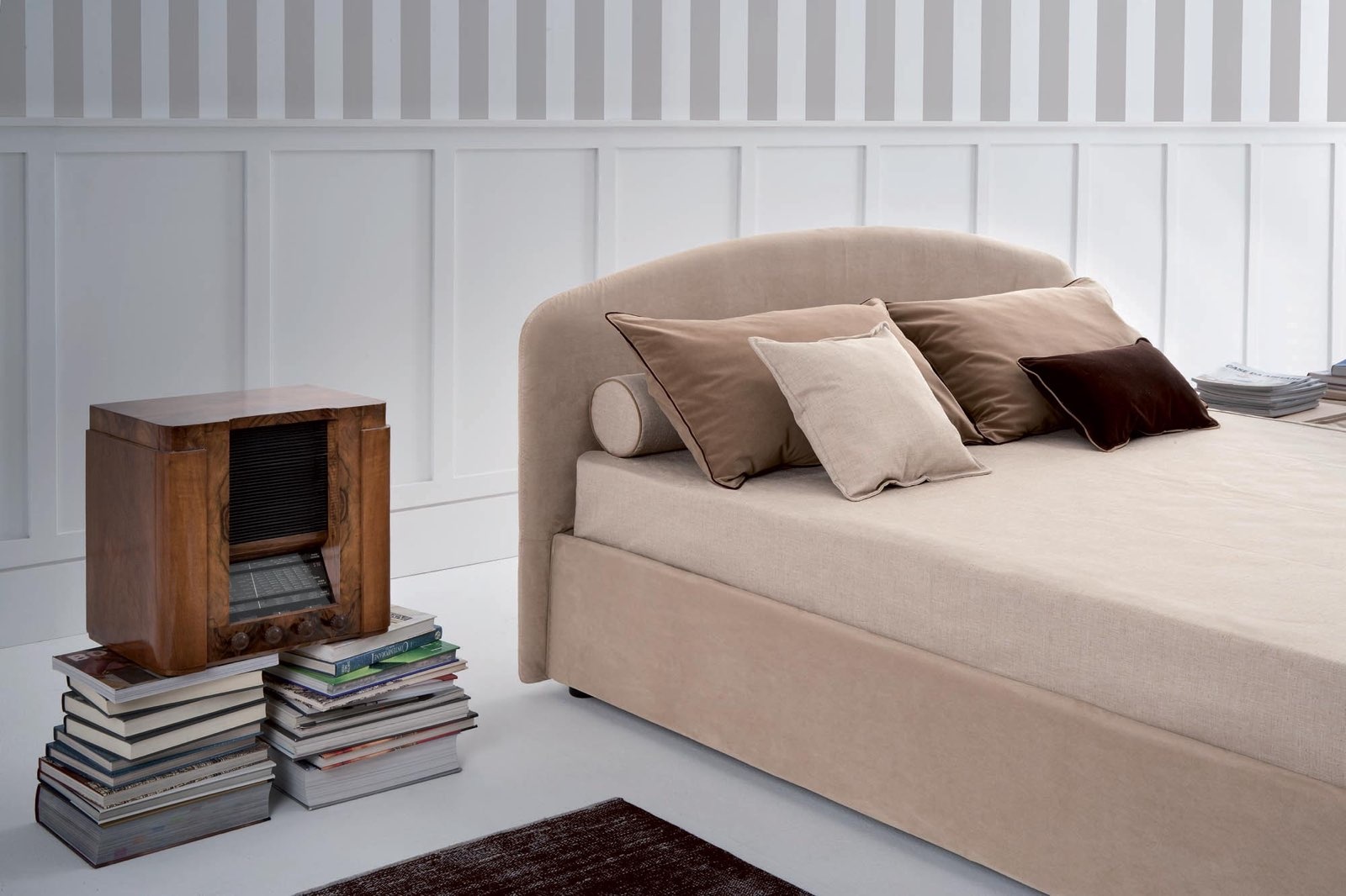 SOFT DOUBLE BED - Westhill Interiors