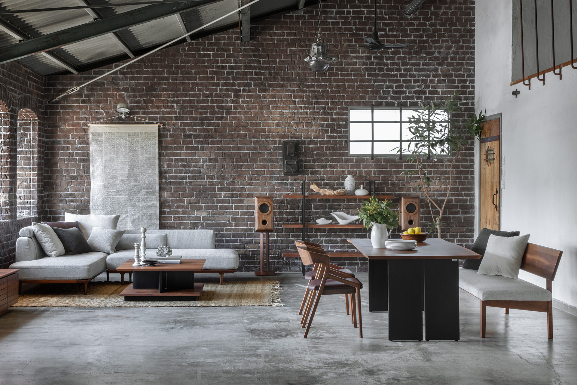 KENTA DINING TABLE | Japanese Minimalist Solid Wood Dining Table ...