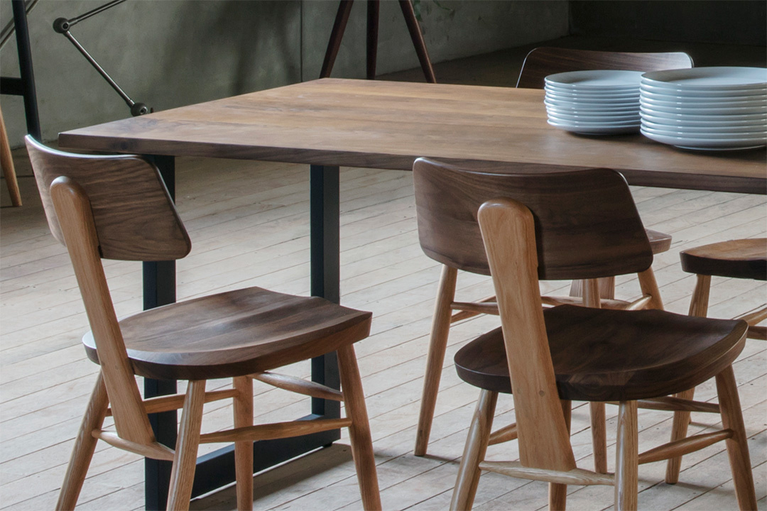 Chieko Dining Chair - Minimalist Solid Wood Japanese Dining Chair ...
