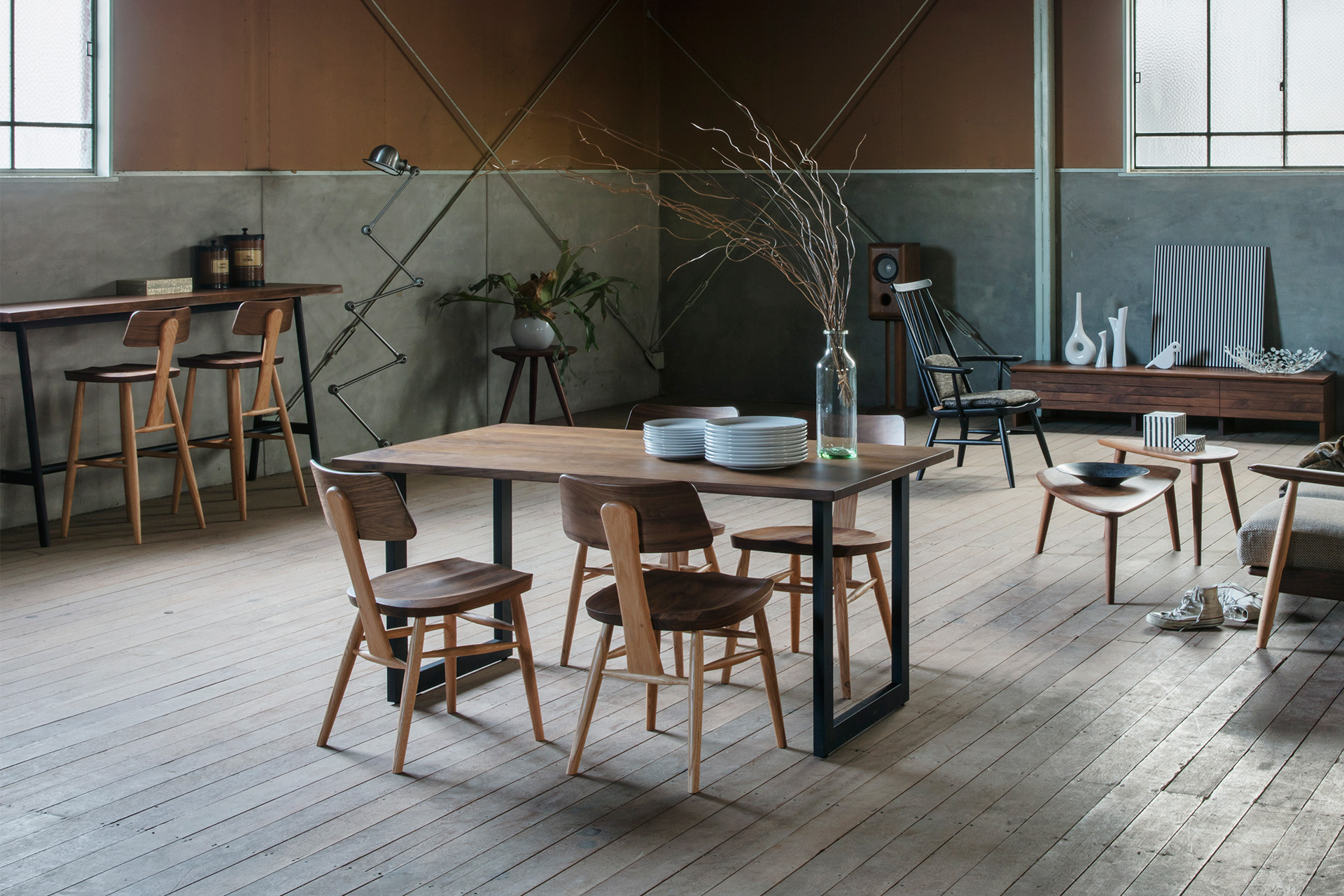 Chieko Dining Chair - Minimalist Solid Wood Japanese Dining Chair ...