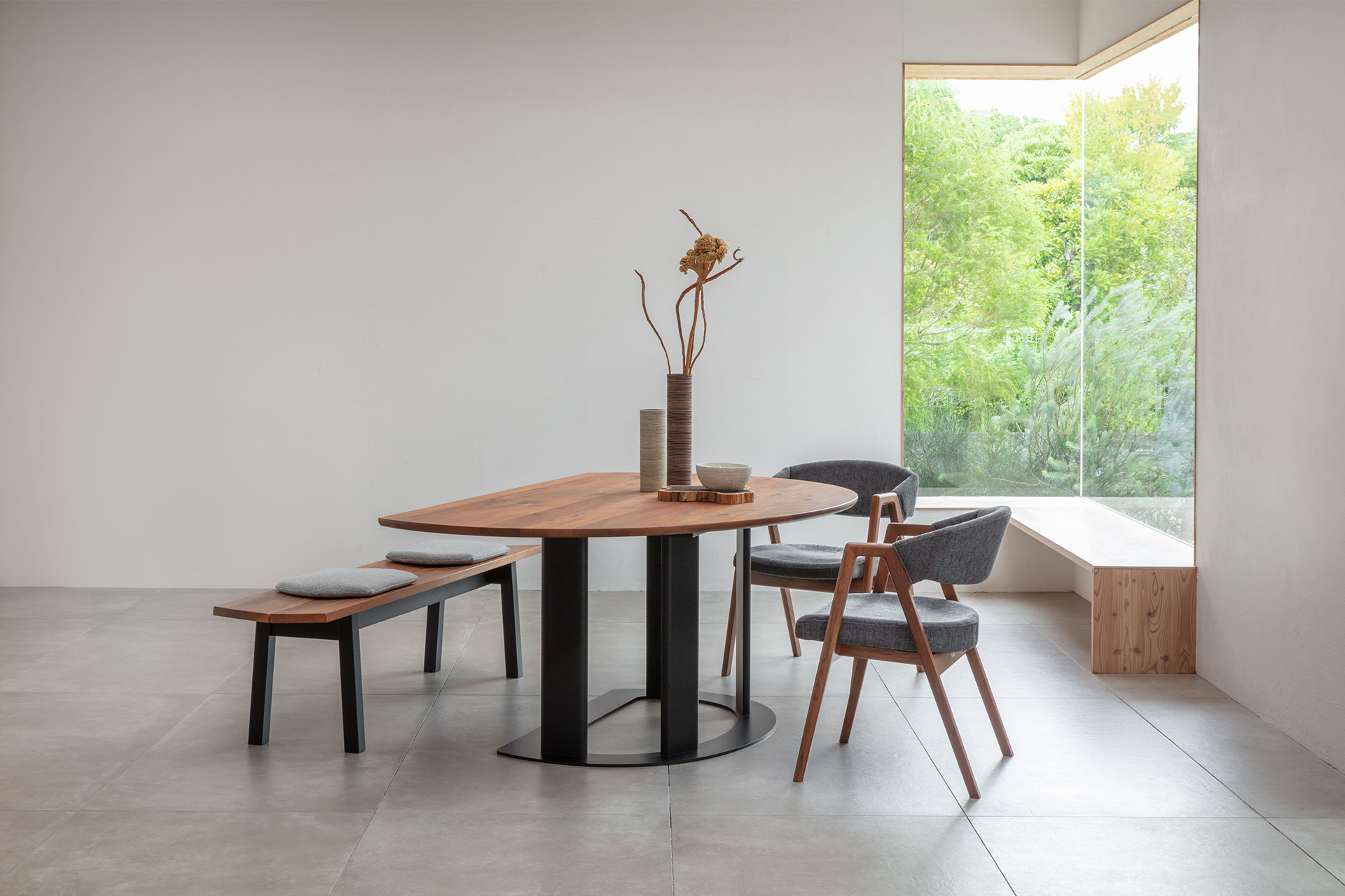 Shinishi Bench | Handcrafted Japanese Solid Wood Furniture - Westhill ...