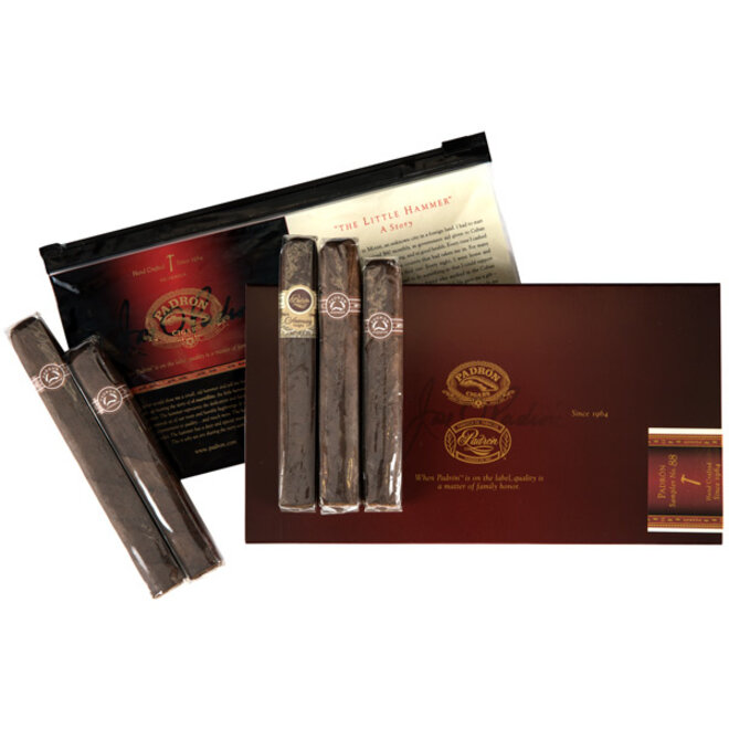Padron Sampler No. 88 Natural Assortment of 5 Cigars - Cigar Spartan