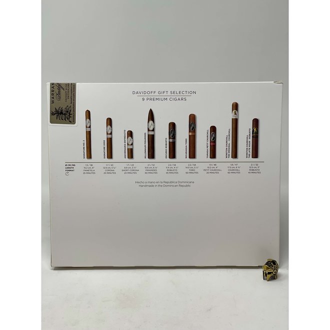 Davidoff Premium Selection 9 Cigar Assortment Gift Set - Cigar Spartan