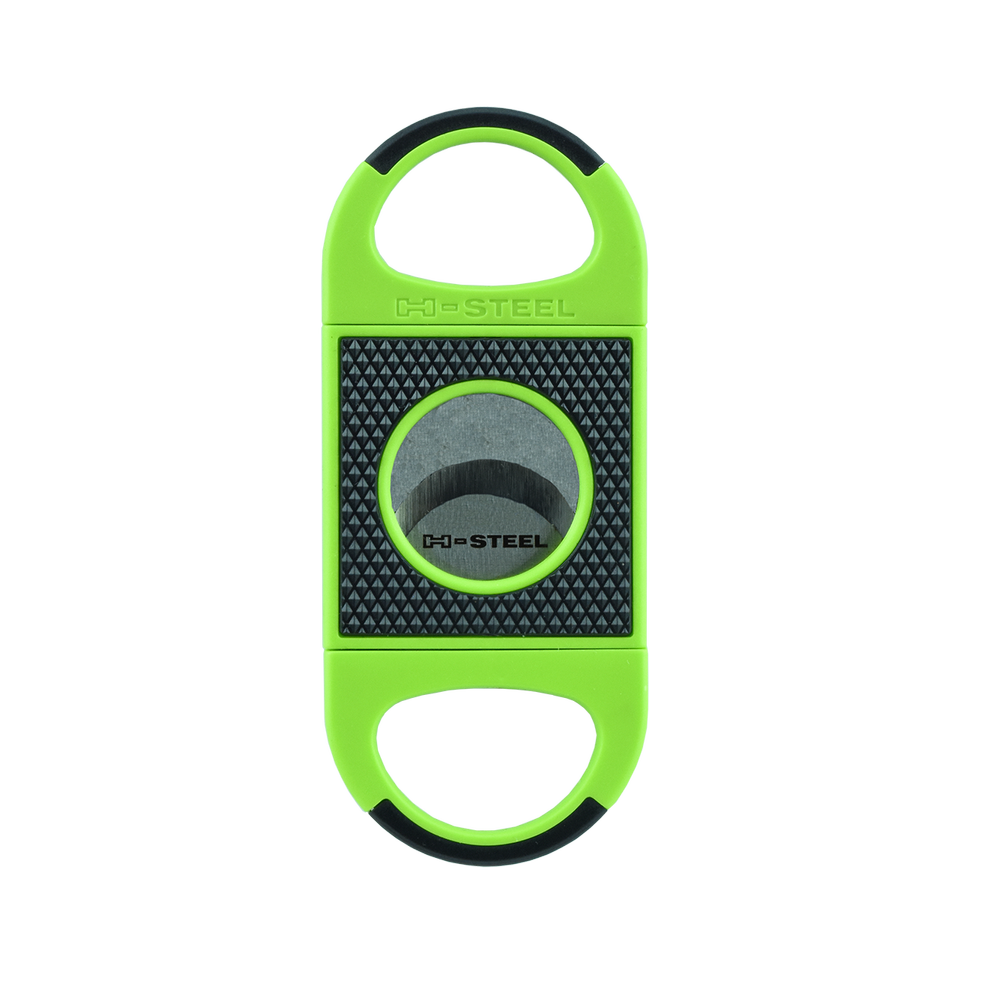 Jetline H-Steel Cigar Cutter - Green - Cigar Spartan