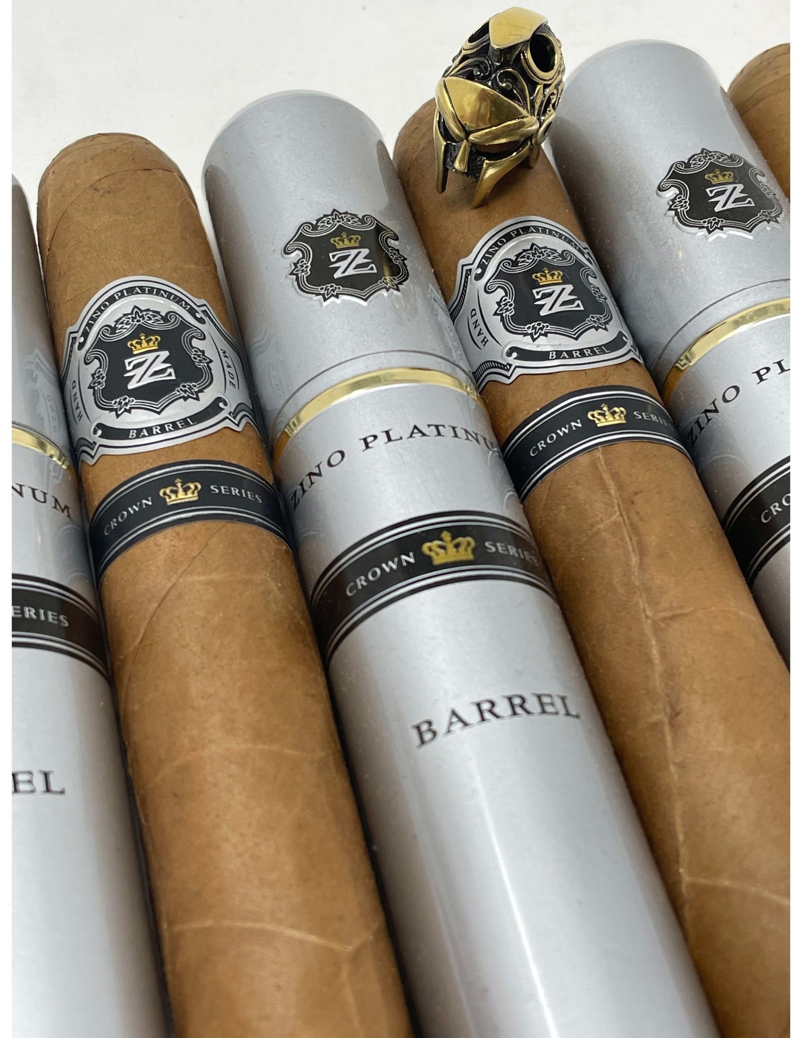 Zino Platinum Crown Rocket Tubos 60 X 6 1/2 - Cigar Spartan