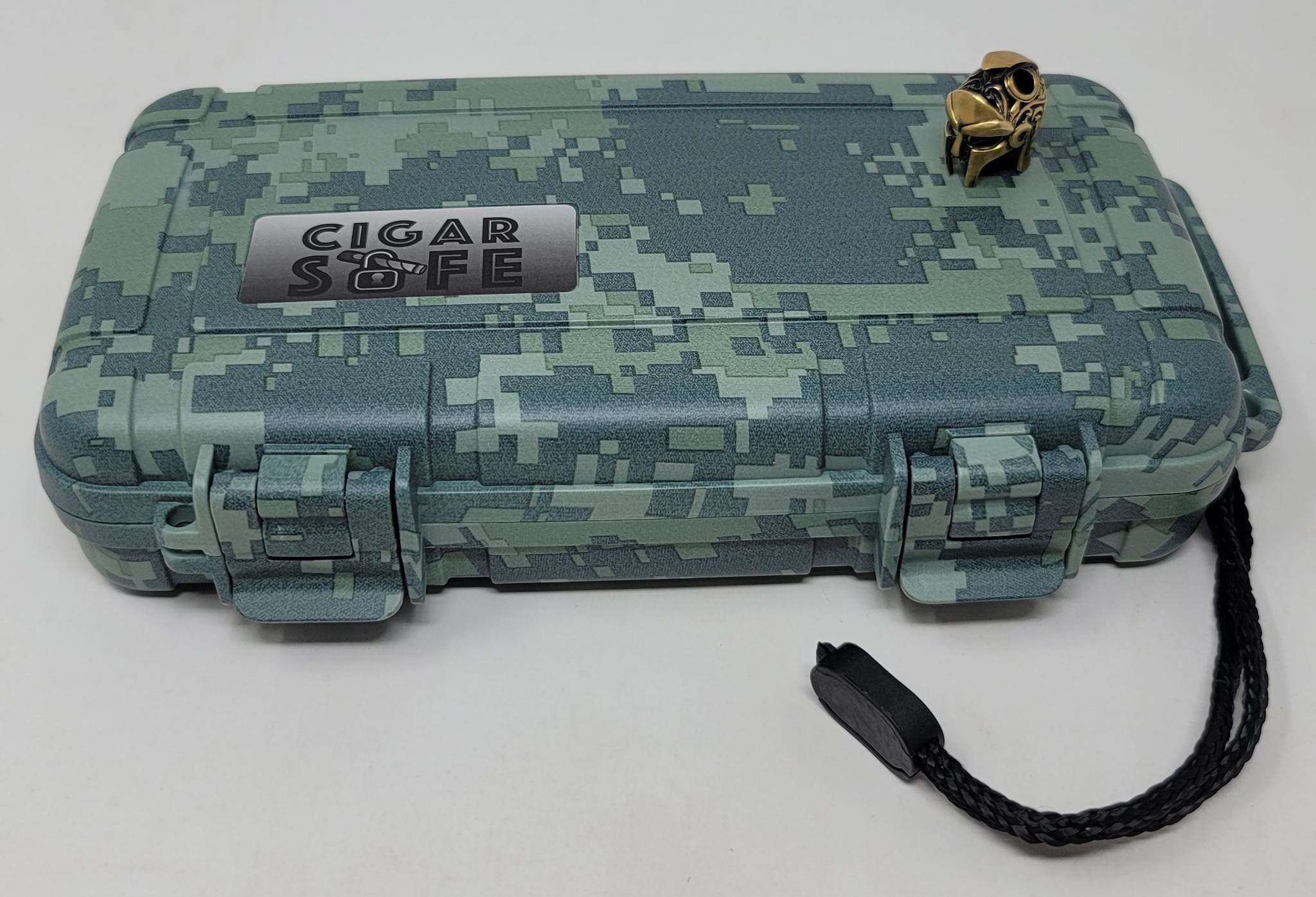 Cigar Safe 5 Count Travel Humidor Camo - Cigar Spartan