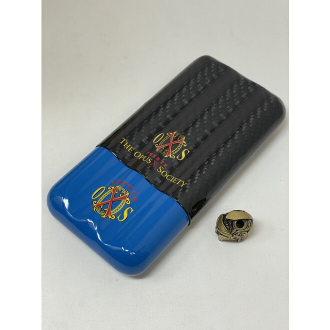 The Opus X Society OXS The Opus X Society - Blue Carbon Fiber 3 Cigar ...