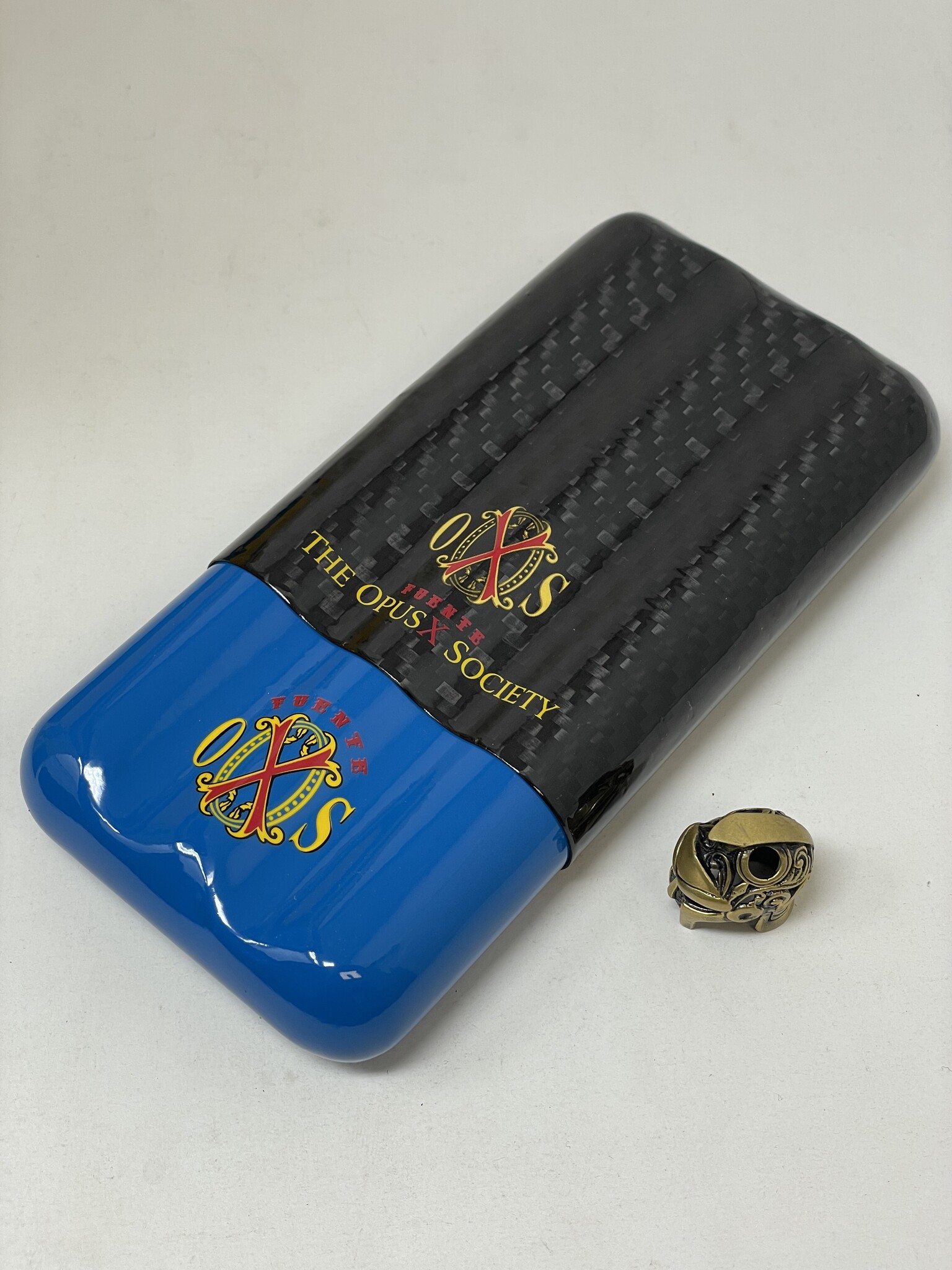 The Opus X Society OXS The Opus X Society - Blue Carbon Fiber 3 Cigar ...