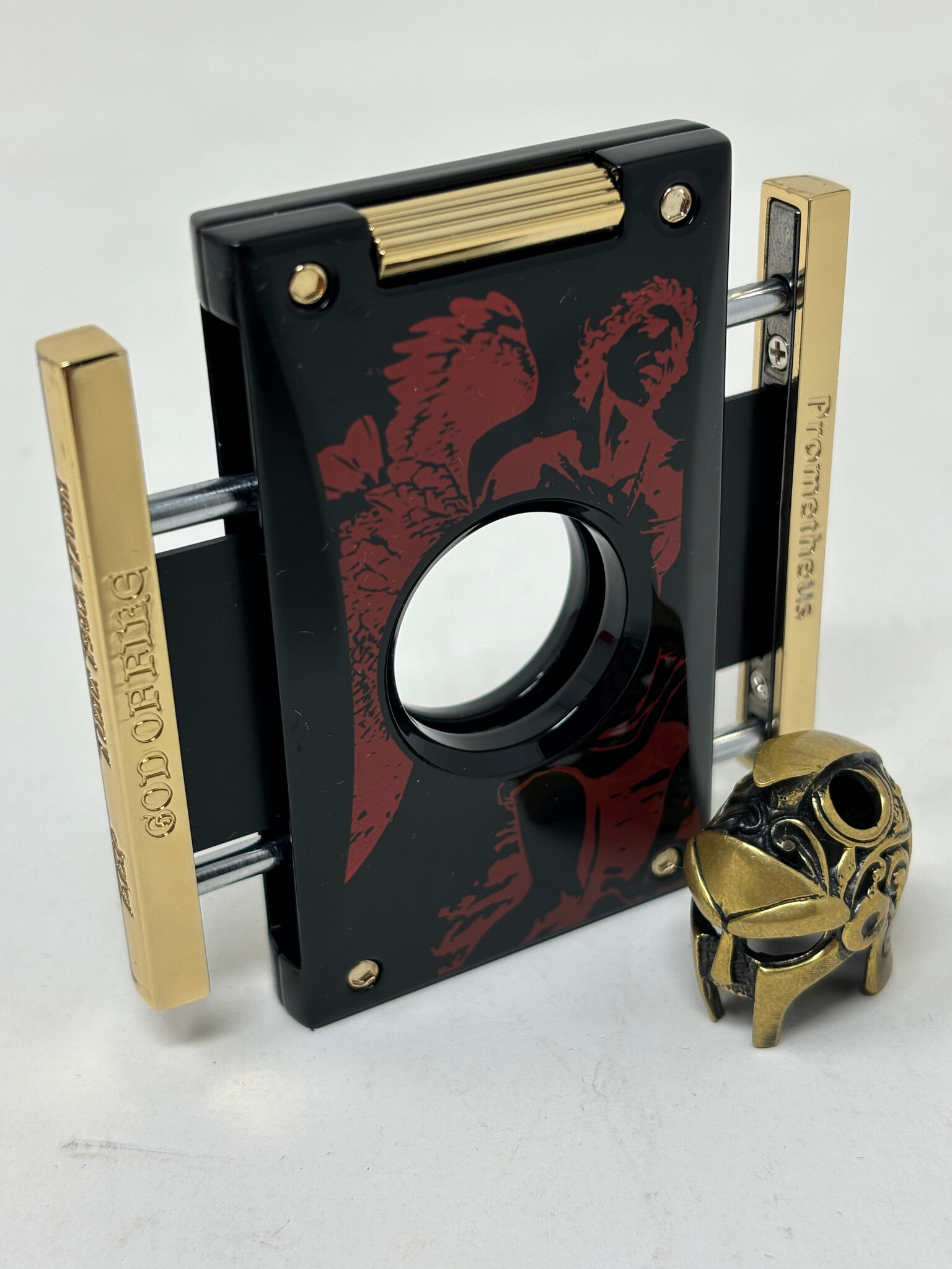 Prometheus LE 24 "Never Back Down" Cutter Red (CUTTER-H/R2) - Cigar Spartan