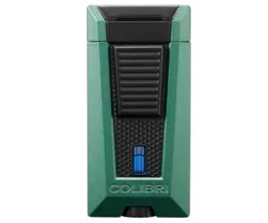 Colibri Triple Jet Stealth Lighter - Green / Black LI900T25 - Cigar Spartan