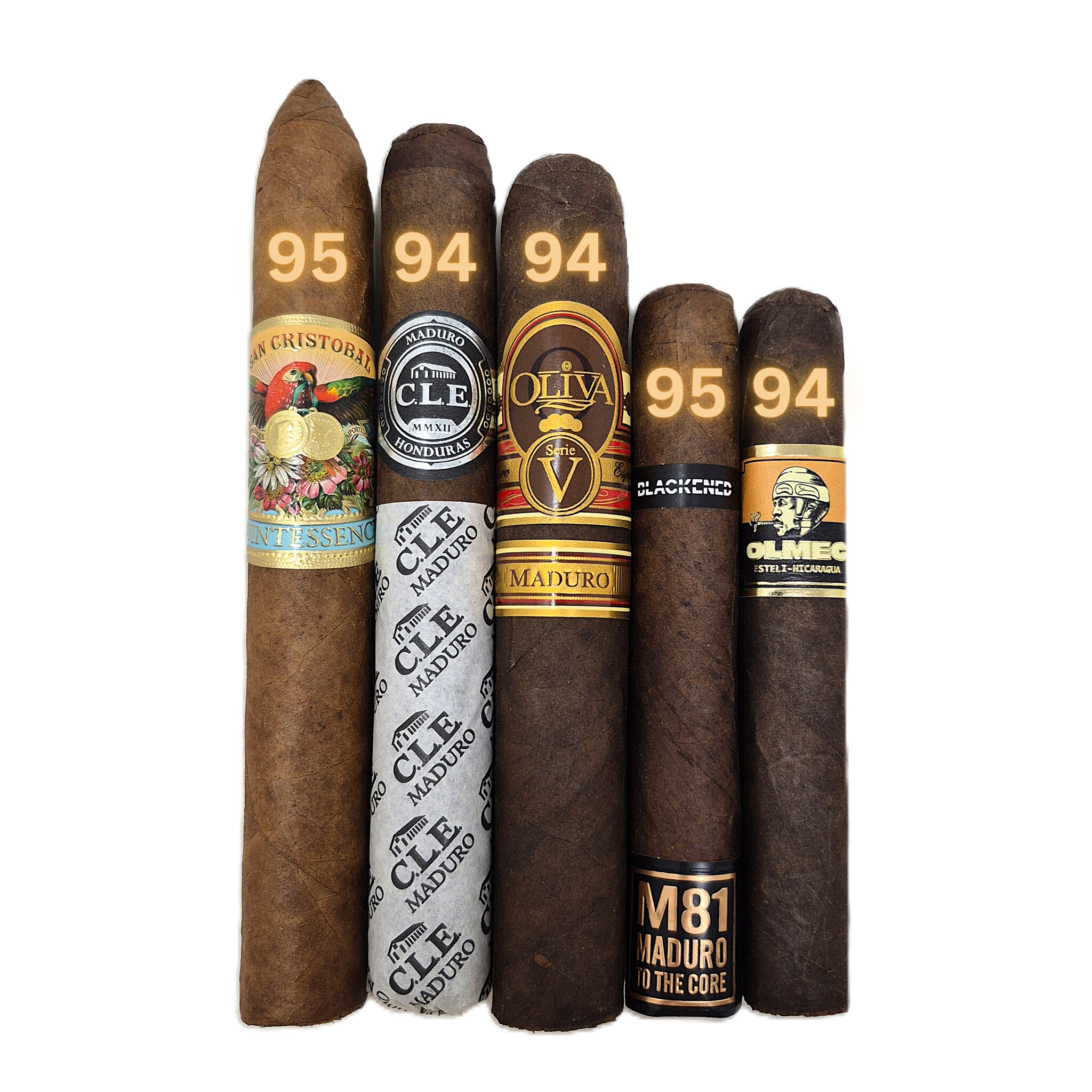 Best of the 90s – 94+ Rated Sampler - Cigar Spartan