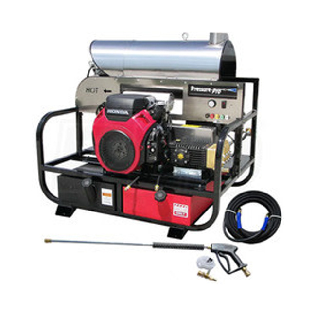 Pressure-Pro Professional 3500 PSI (Gas - Hot Water) Super Skid Belt ...