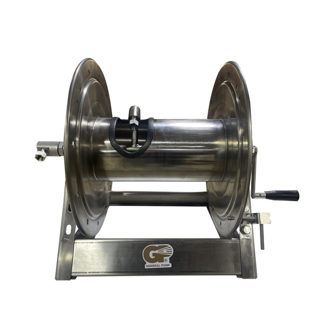 GP Stainless 12' Hose Reel | Stainless Steel Swivel Hose Reel ...