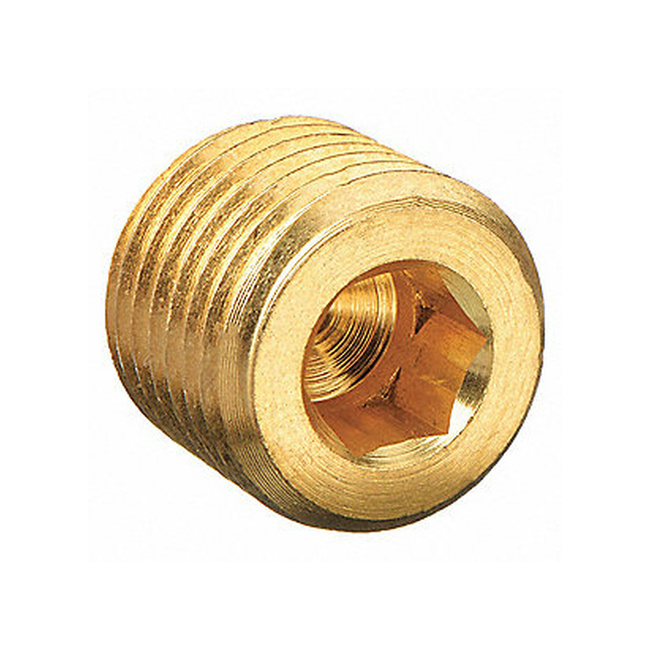 Brass Allen Head Plugs | NPT Brass Allen Head Plug - Panhandle Power ...