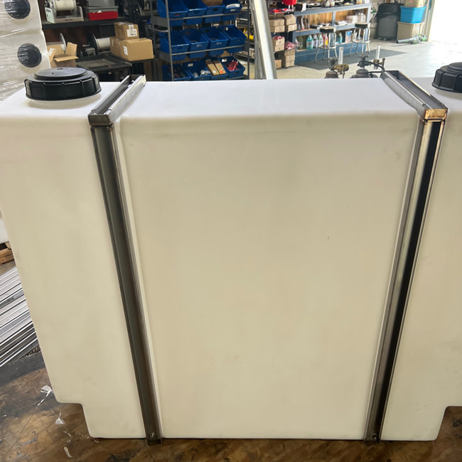 100 Gallon Vertical Tank Brackets | Stainless Steel Tank Brackets ...