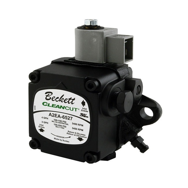 Beckett PF10372U CleanCut Fuel Pump - 12 Volt (Green Solenoid Valve ...