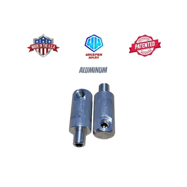 Whisper Wash Hydro-Flow Spray Bar Aluminum Ends - Panhandle Power Wash ...