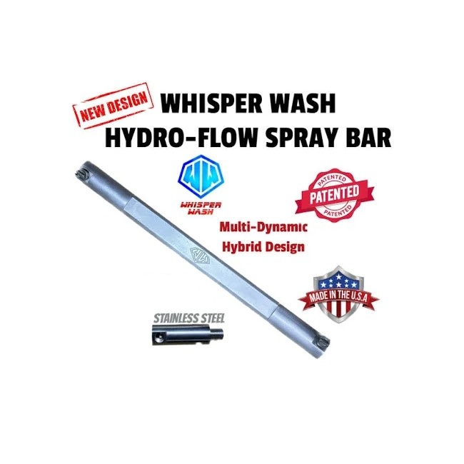 Whisper Wash Hydro-Flow Stainless Spray Bar - Panhandle Power Wash ...