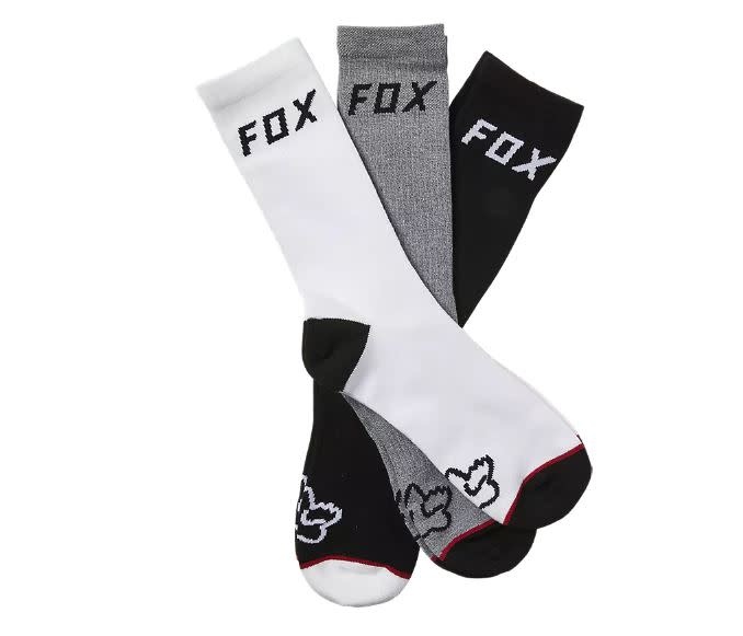 FOX CREW SOCK 3 PACK - The Bike Place