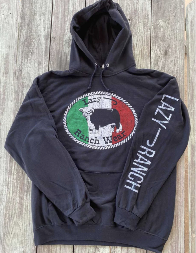 Lazy J Ranch Wear Original Buckle Mexico Elevation Hoodie - Black ...