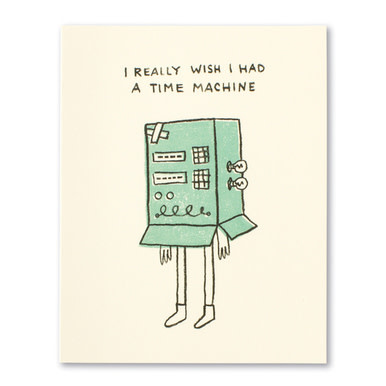 Time Machine Card - mlynnedesigns