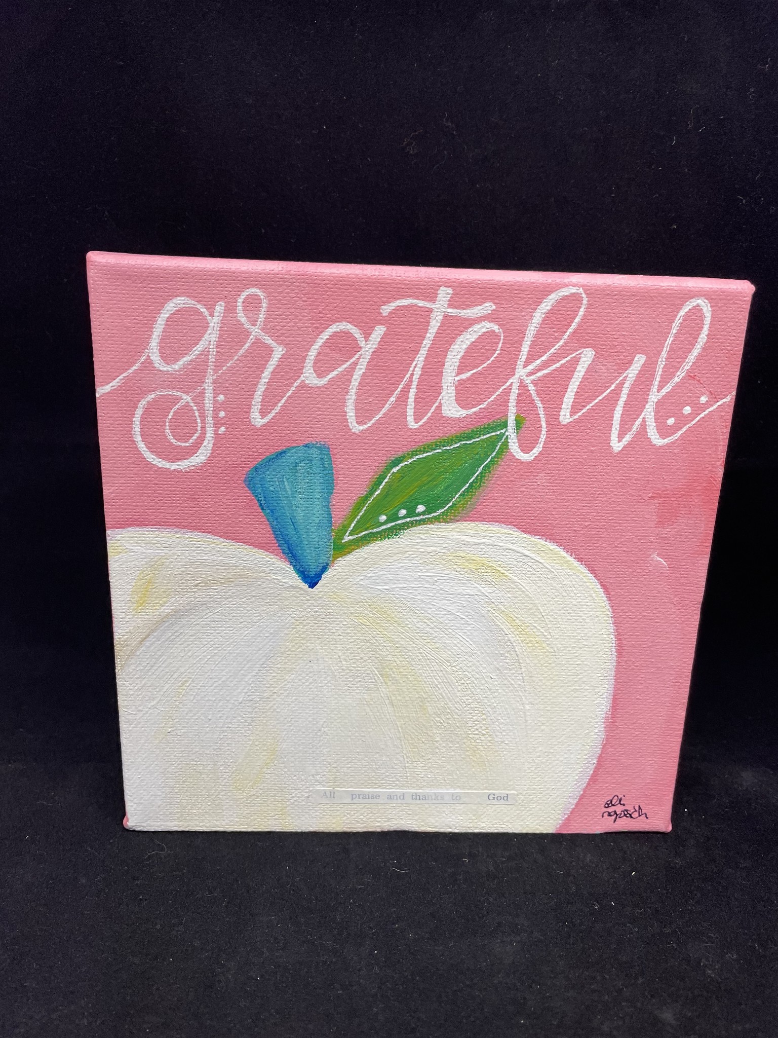 Fall Pumpkin Canvas Mlynnedesigns