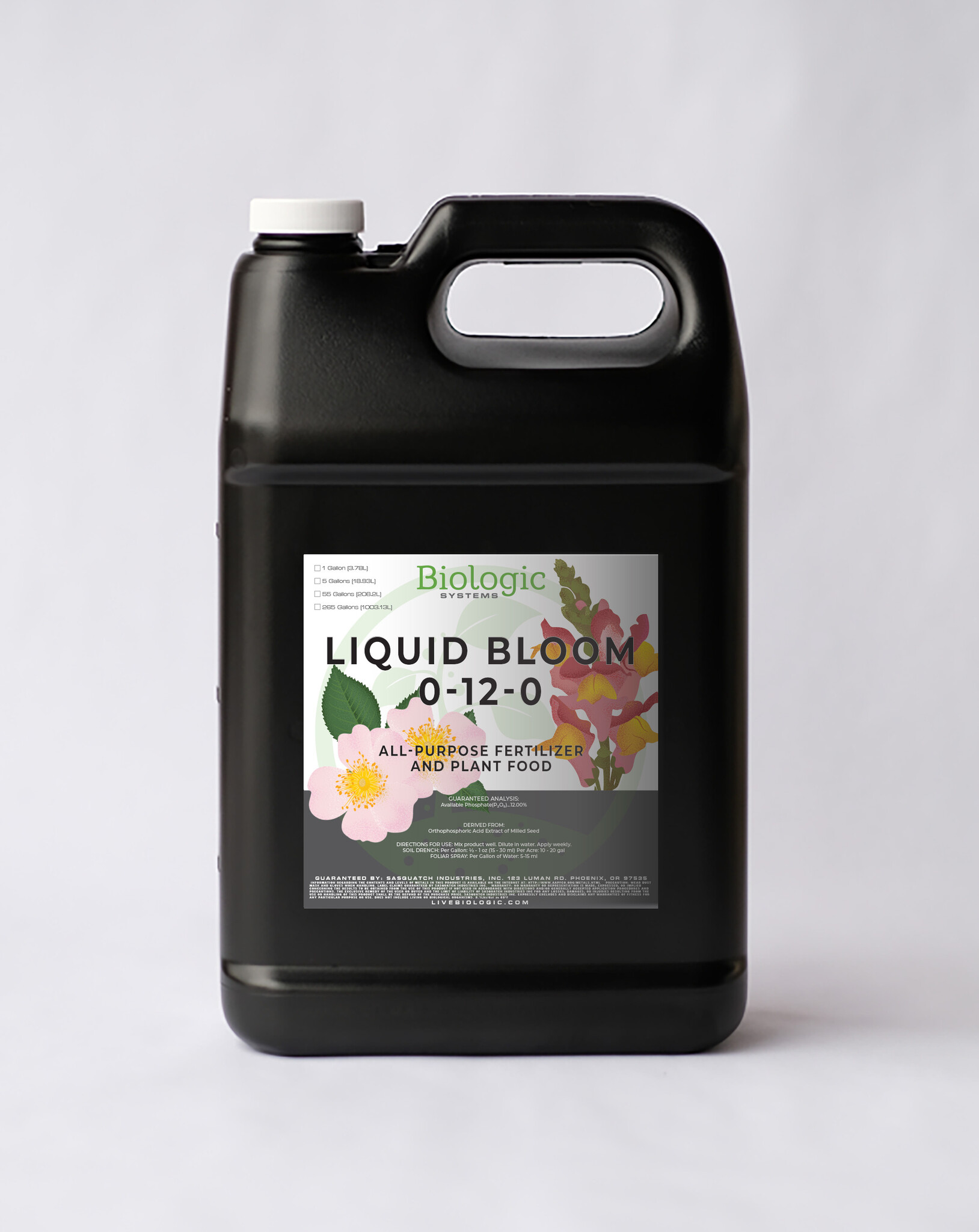 0-12-0 Liquid Bloom - Biologic Crop Solutions