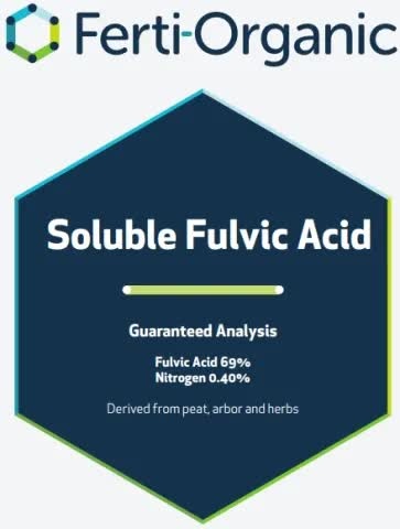 Ferti-Organic Soluble Fulvic Acid 50 lb. - Biologic Crop Solutions