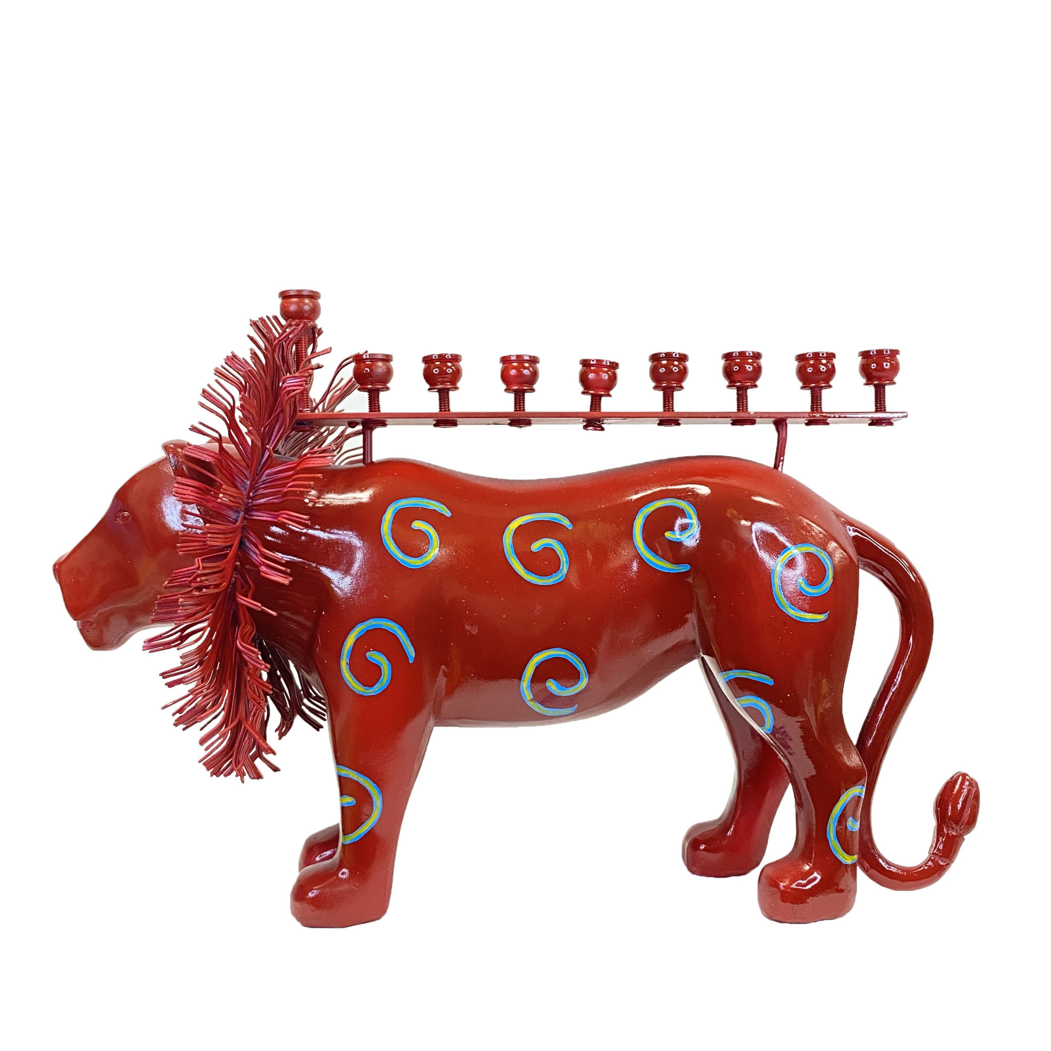 Lion Menorah - American Folk Art Museum