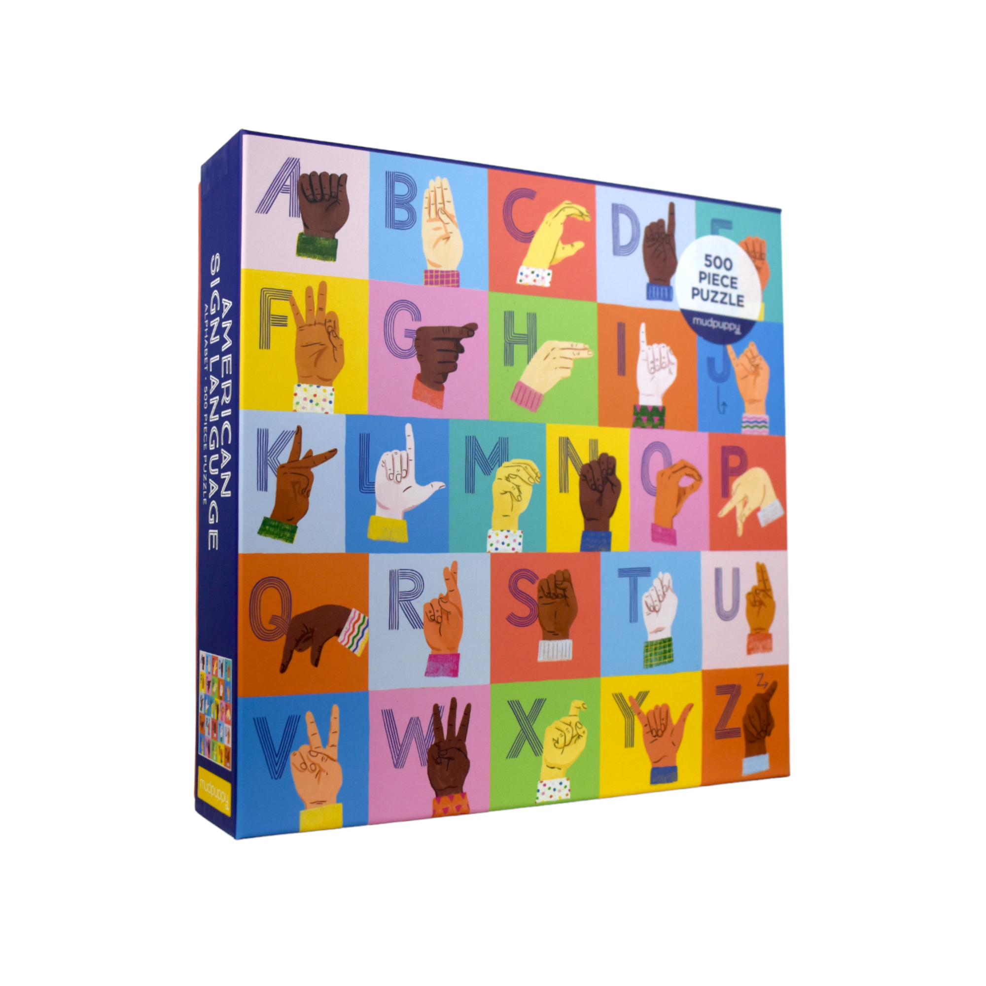 American Sign Language 500 Pc Puzzle - American Folk Art Museum