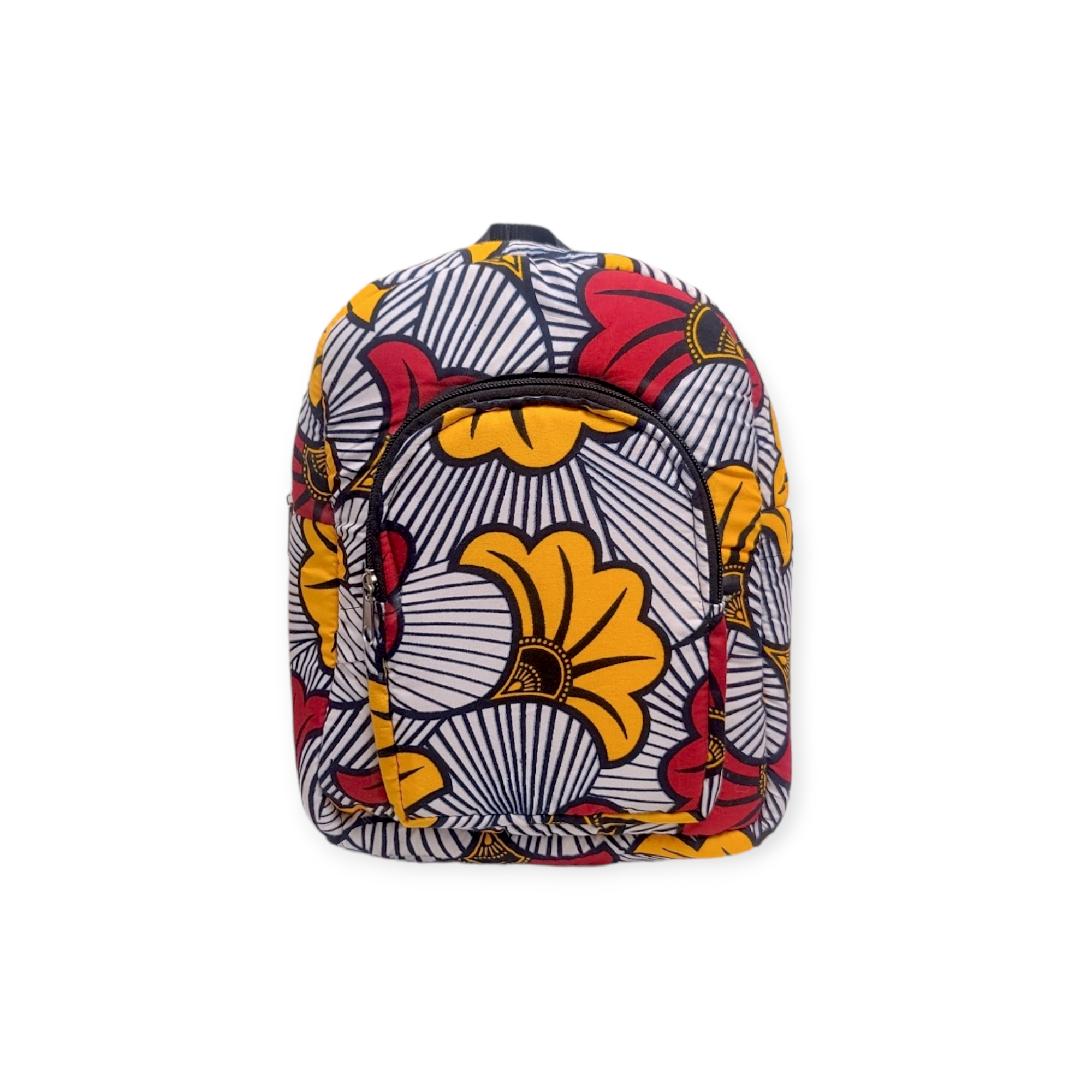 African Print Cotton Small Backpack - American Folk Art Museum